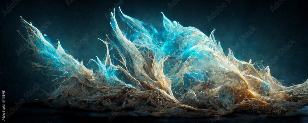 Abstract whirlwind quartzite stone organic nature stone bone and clouds ...