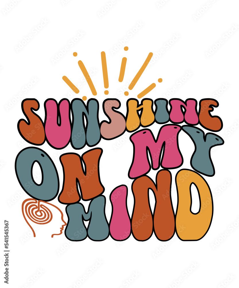 Groovy Inspirational Bundle Svg, Groovy Svg,Boho Svg Inspirational ...