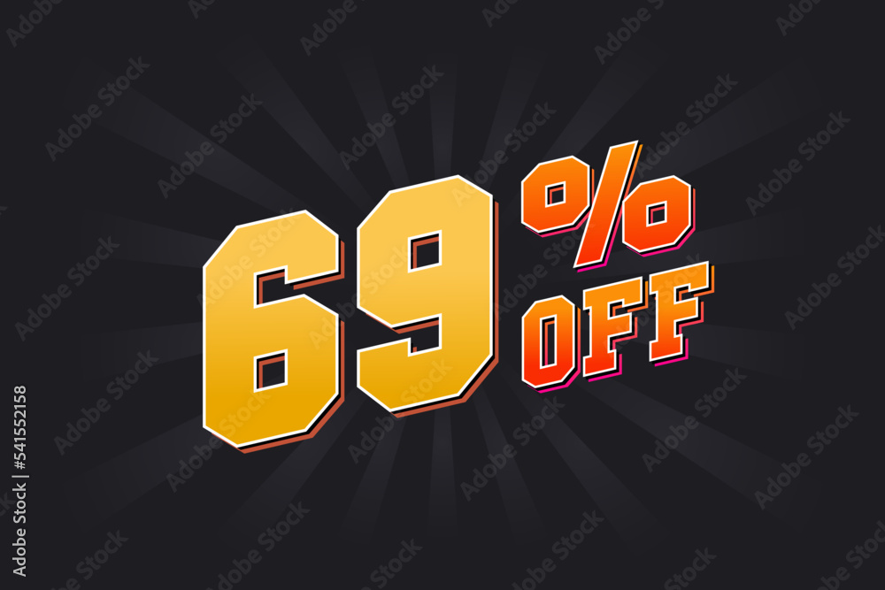 69 Percent Off Special Discount Offer 69 Off Sale Of Advertising