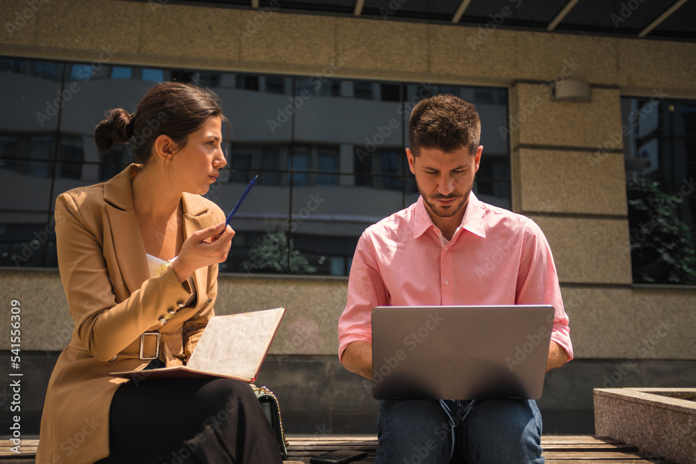 Cool business guys Stock Photo | Adobe Stock