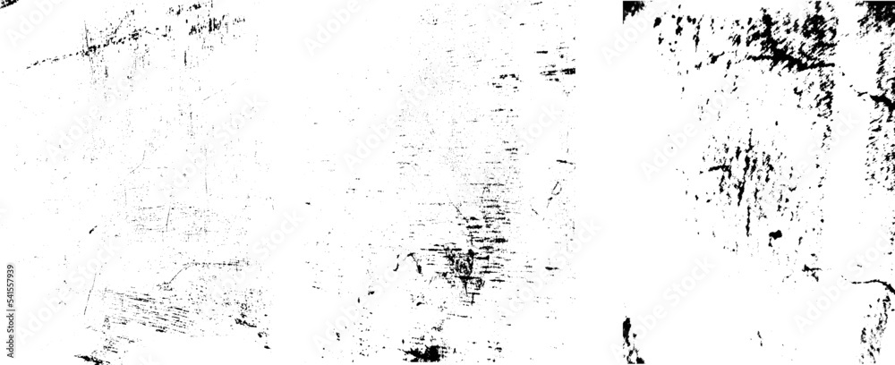 Grunge vector background texture set .Transparent textured frames with ...