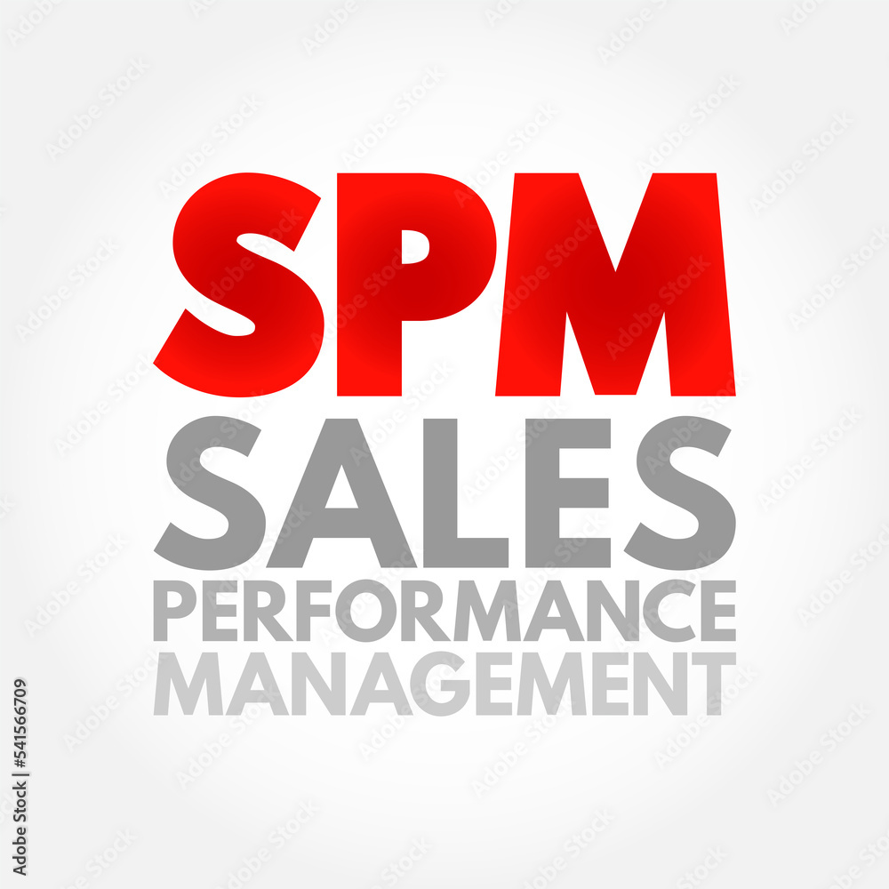 SPM - Sales Performance Management is a suite of operational and ...