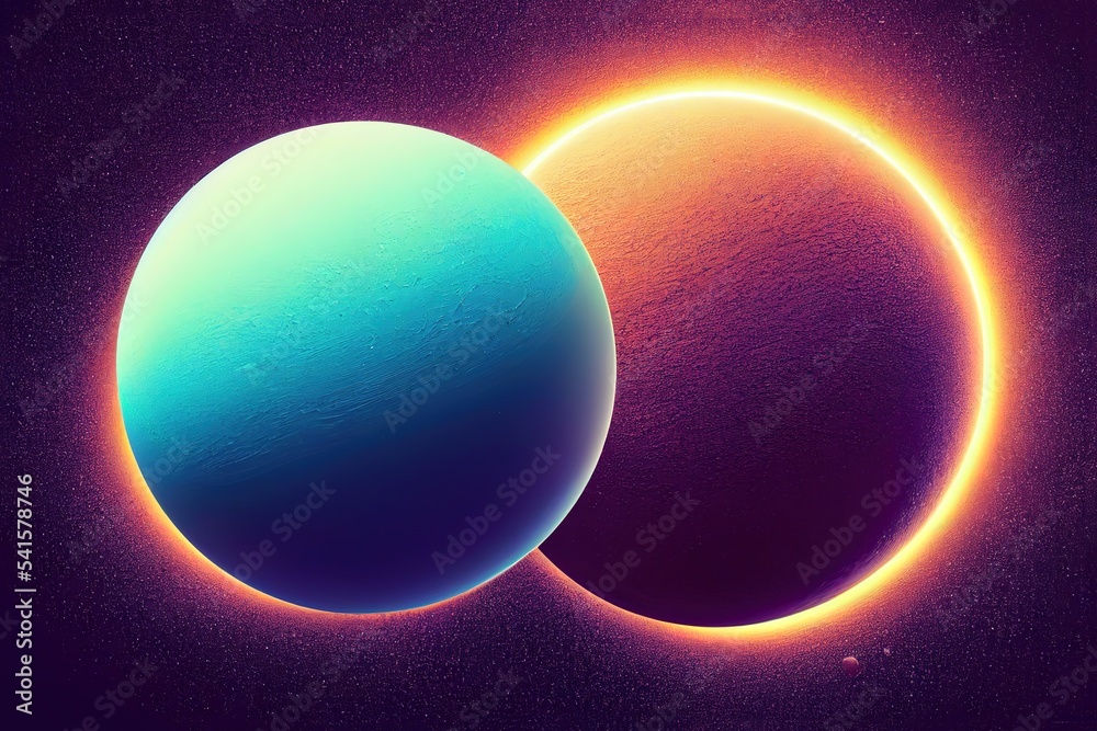 texture of a distant planet, texture of an exo planet, realistic ...