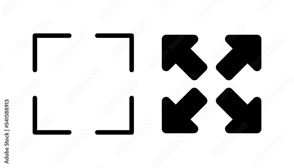 Fullscreen Icon Vector