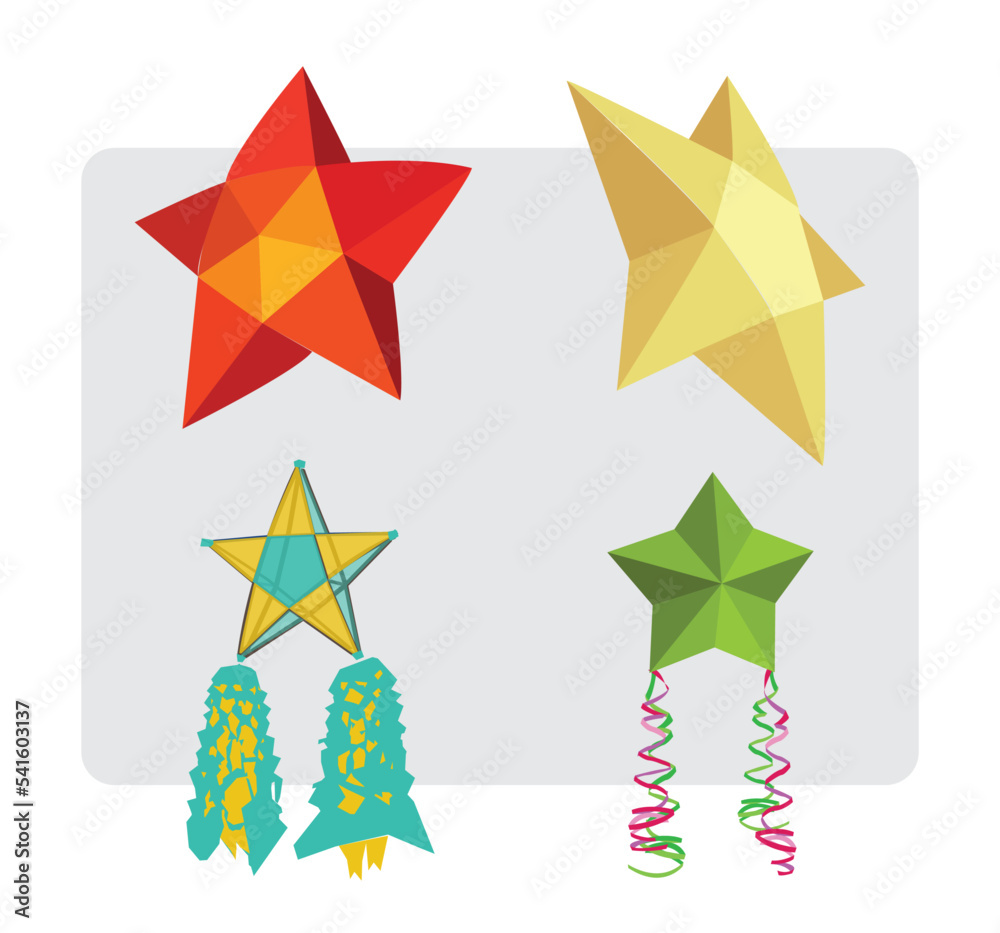 Filipino Style Chirstmas Parol Lantern Stock Vector | Adobe Stock