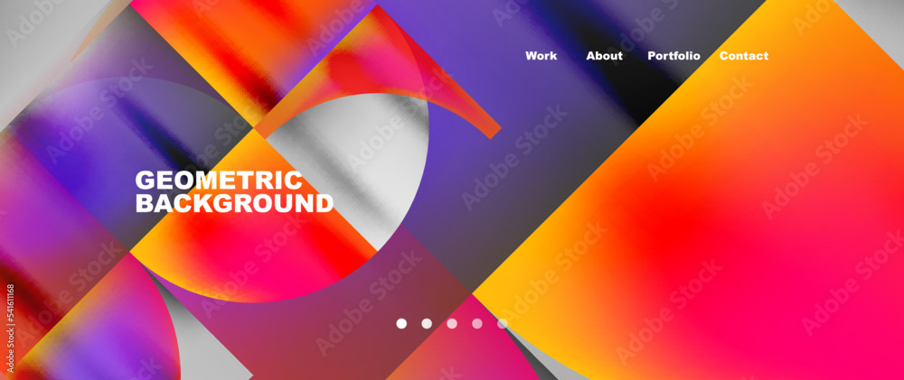 Circles and round elements abstract background design for wallpaper ...