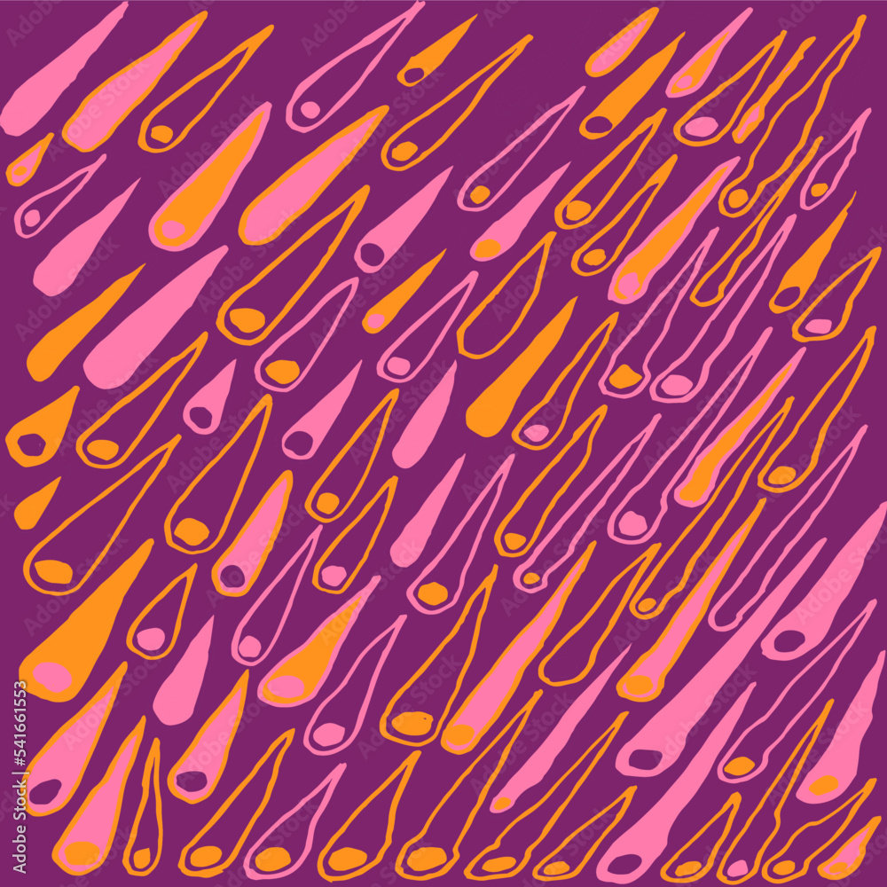 Hand drawn meteor design for background, wallpaper, print, art Stock ...