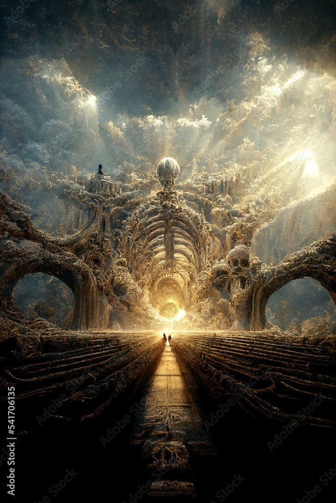 kingdom of dreams, surreal parallel world, holy sepulchre, light at the ...