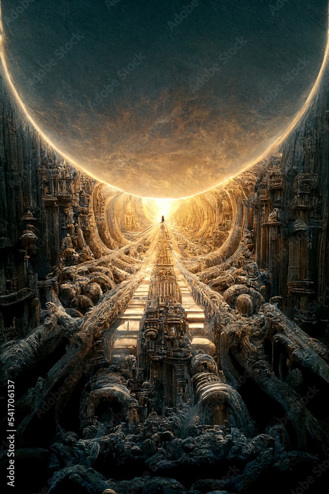 kingdom of dreams, surreal parallel world, holy sepulchre, light at the ...