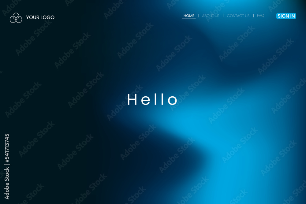 Minimalist landing page background. Website UI design background ...