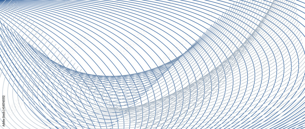 Blue, gray net pattern. Line art design, industrial style. Information ...