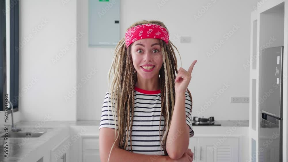 Pensive millennial smart young woman, minded, thinking, creative girl ...