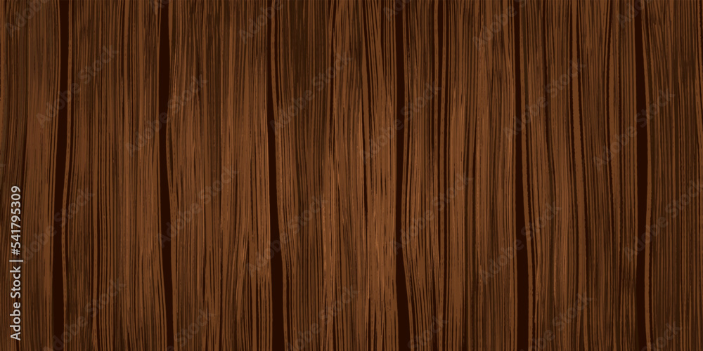 Wooden texture with vertical veins. Vector wood background. Lining ...