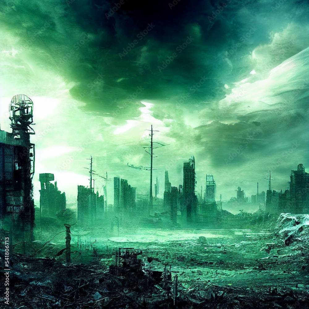 Apocalypse Stock-Illustration | Adobe Stock