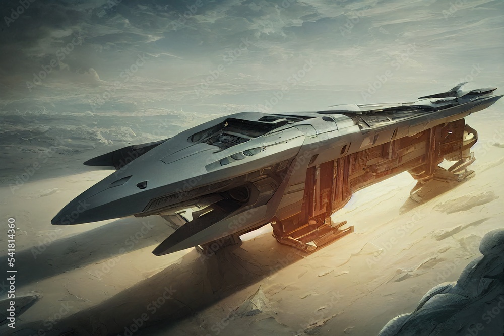 Futuristic Flying Ships