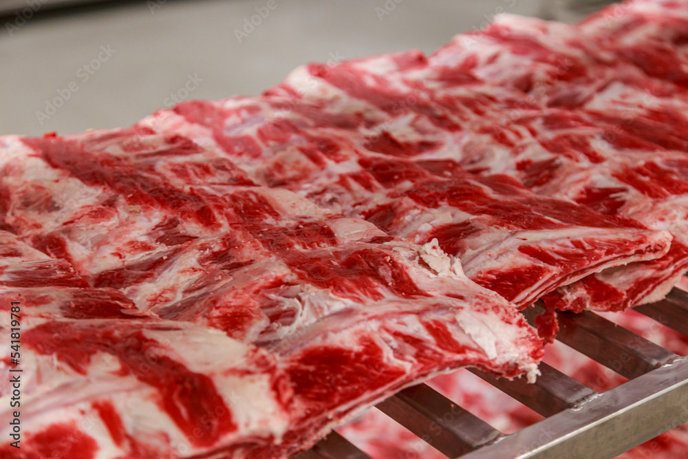 Premium cut of black angus beef. Stock Photo | Adobe Stock