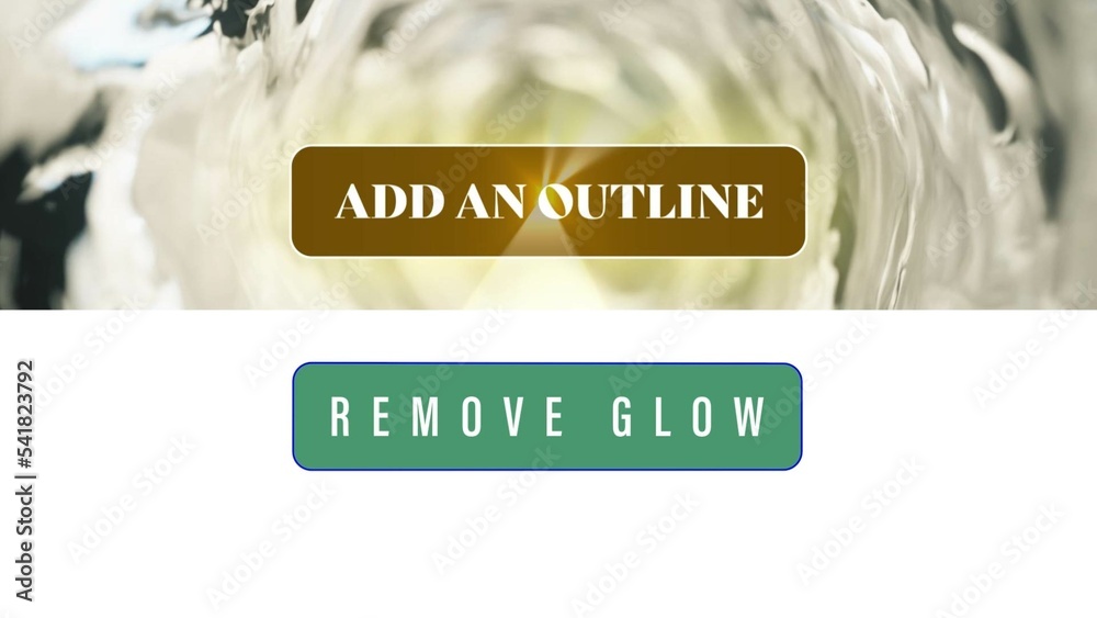 Title Overlay with Glow and Light Rays Stock Template | Adobe Stock