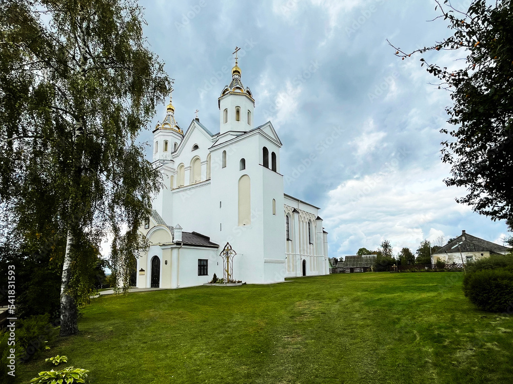 Orthodox SS. Boris and Gleb Church, in Belarusian Gothic style in ...