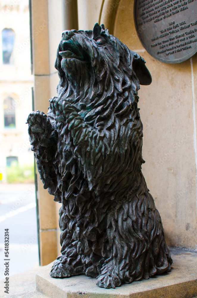 SYDNEY, AUSTRALIA. – On August 3, 2017 - Dog sculpture at in front of ...