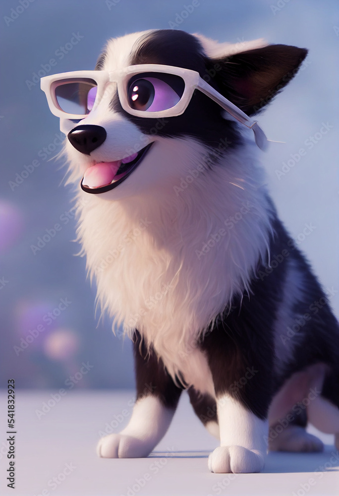 Cartoon Creations Of Pets and Humans Stock Illustration | Adobe Stock