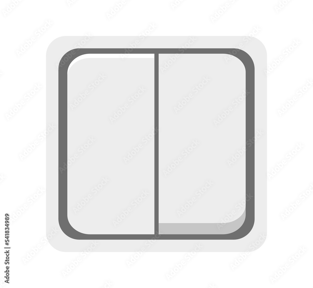 Wall switch mechanical room double white flat. Simple indoor interior ...