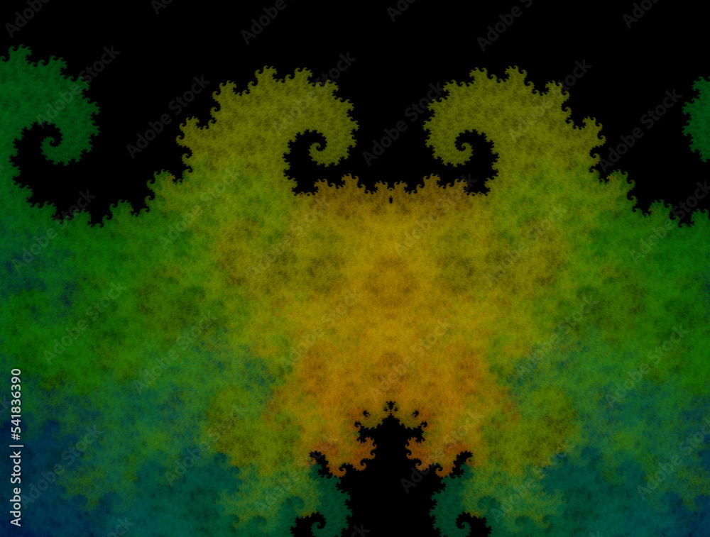 Imaginatory fractal abstract background Image Stock Illustration ...