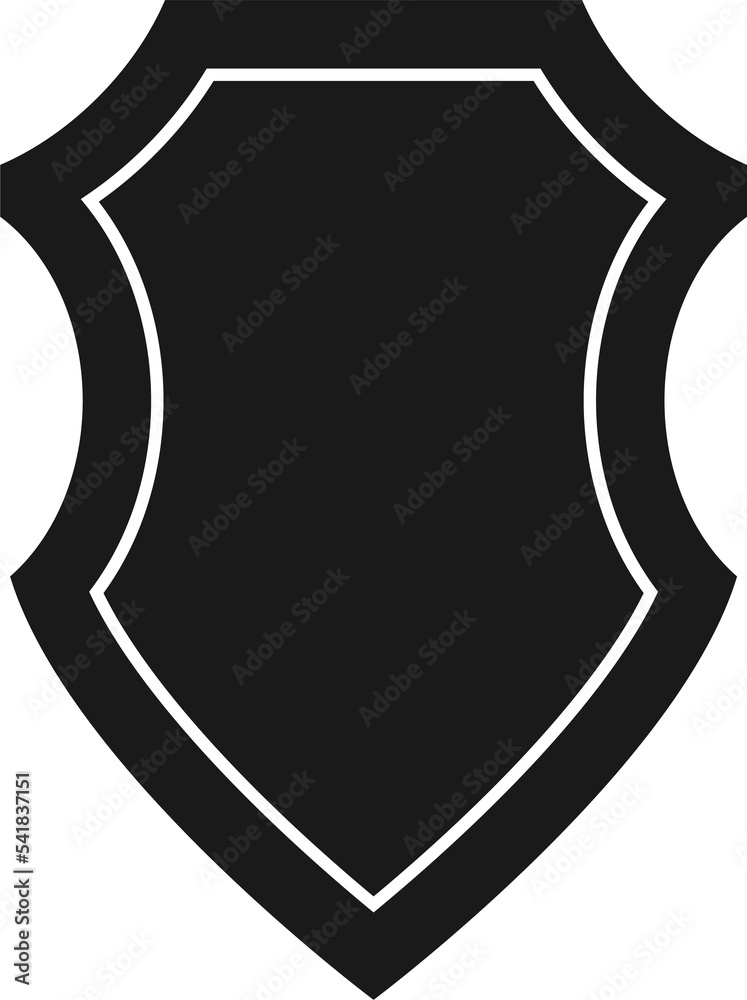 Ilustração do Stock: Shield icon in png. Security symbol on transparent ...