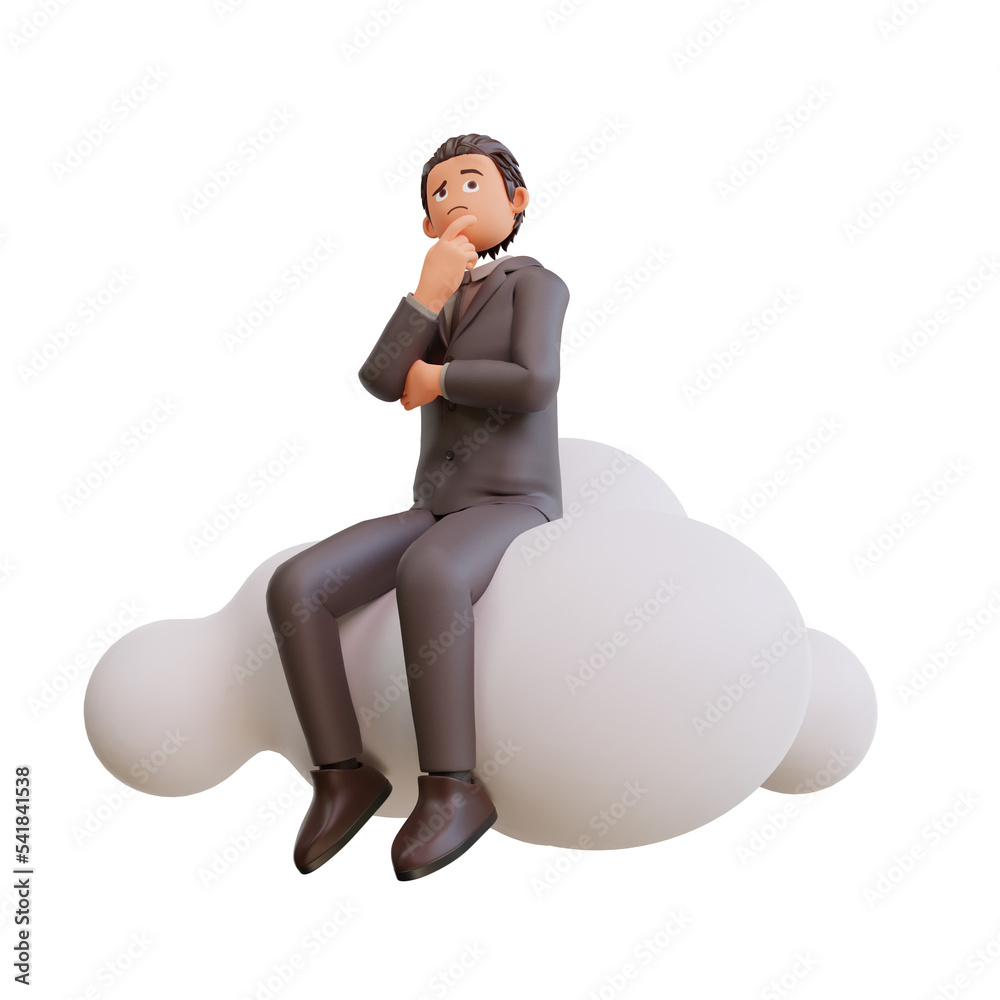 Business problem solving concept online communication problem and ...