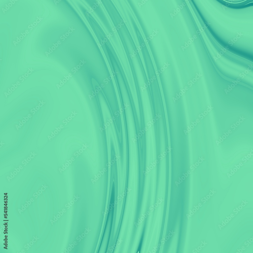 Glossy and wavy light green plain color plain background artistic and ...