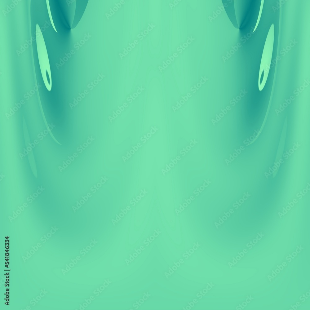 Glossy and wavy light green plain color plain background artistic and ...