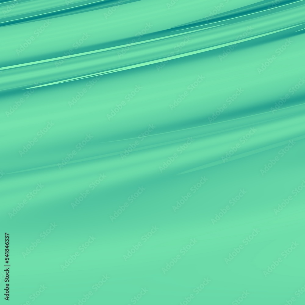 Glossy and wavy light green plain color plain background artistic and ...