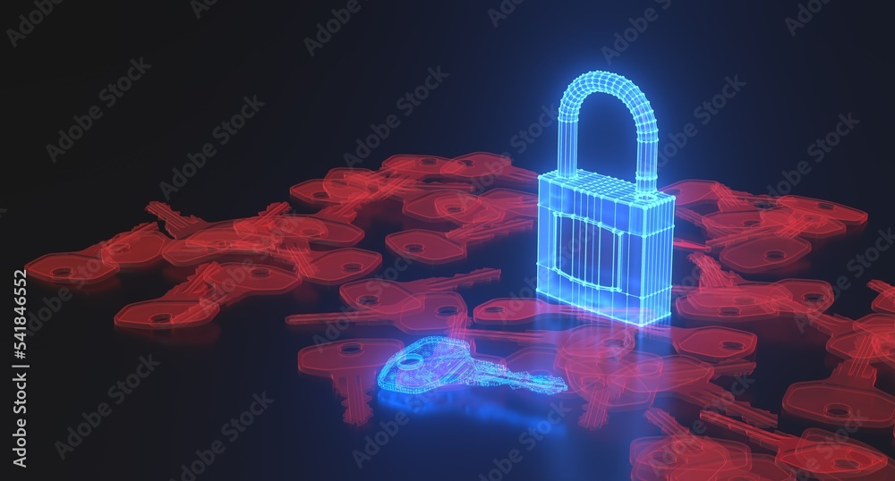 Cyber Security Ransomware Email Phishing Internet Technology Stock ...