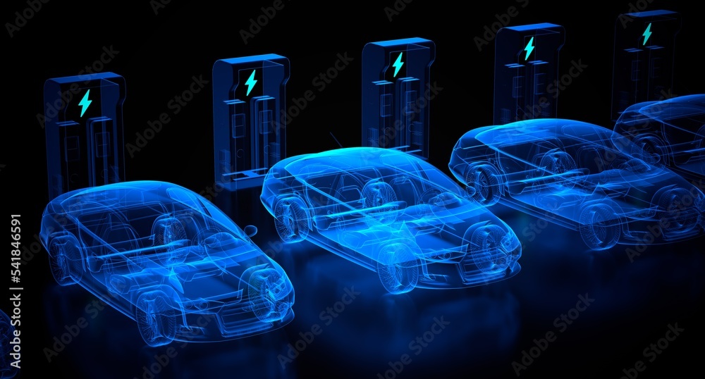 Solid State Battery EV Electric Vehicle Energy Technology Lidar Stock ...