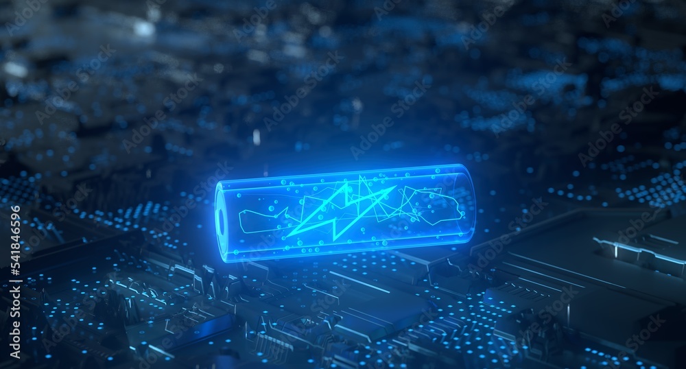 Solid State Battery EV Electric Vehicle Energy Technology Lidar Stock ...