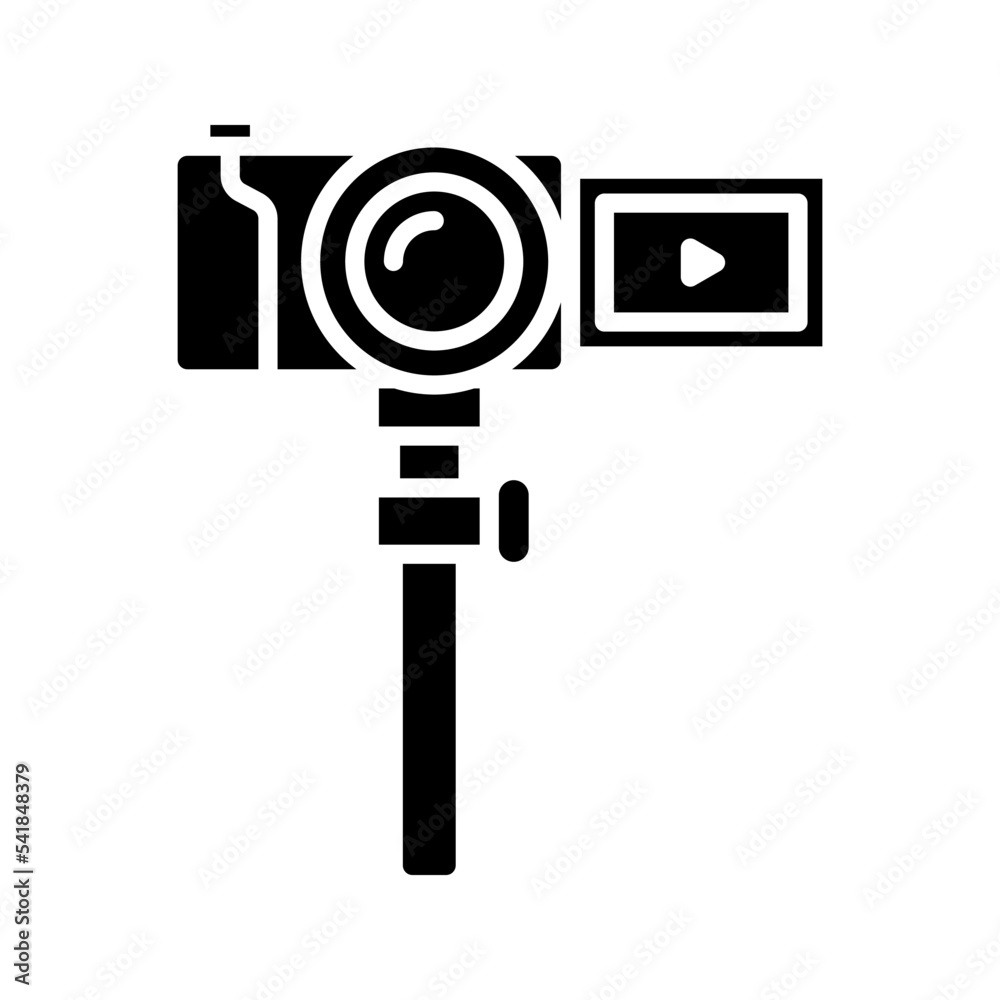 Camera icon. vlog sign for mobile concept and web design. vector ...