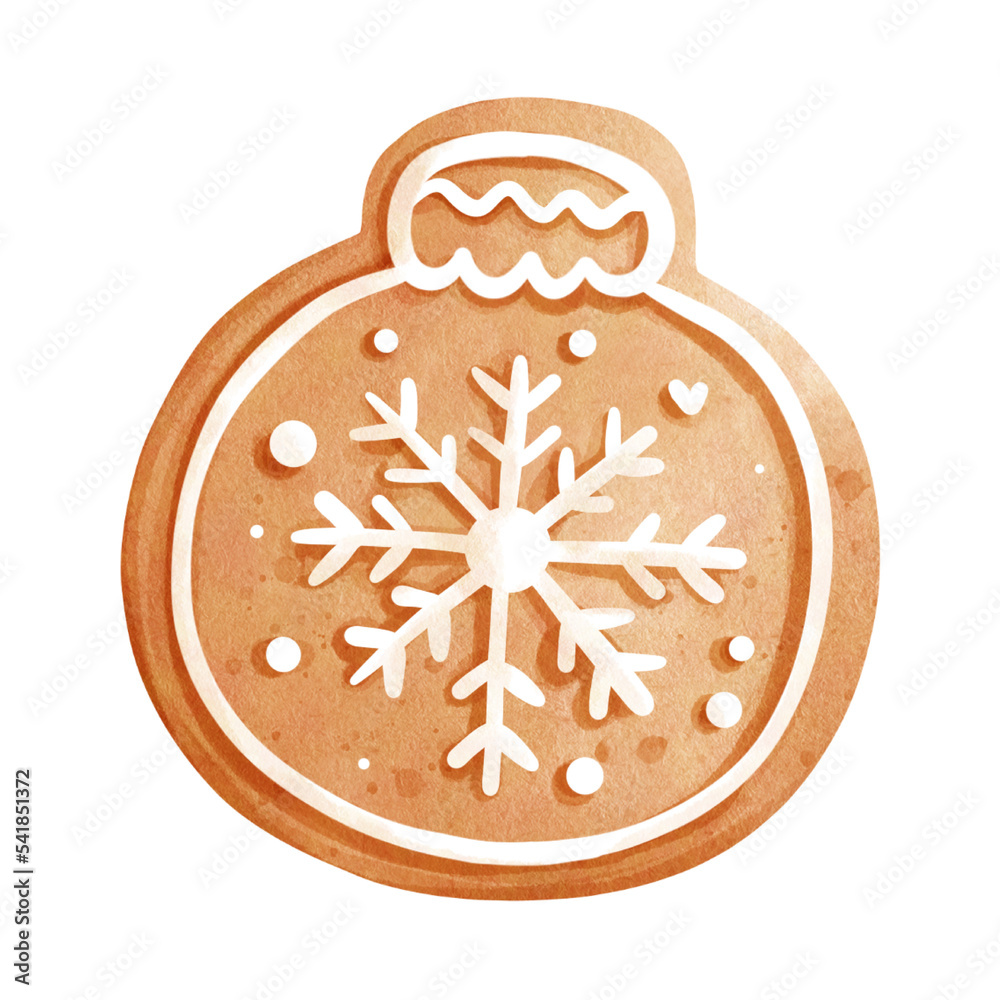 christmas gingerbread cookies Stock Illustration | Adobe Stock