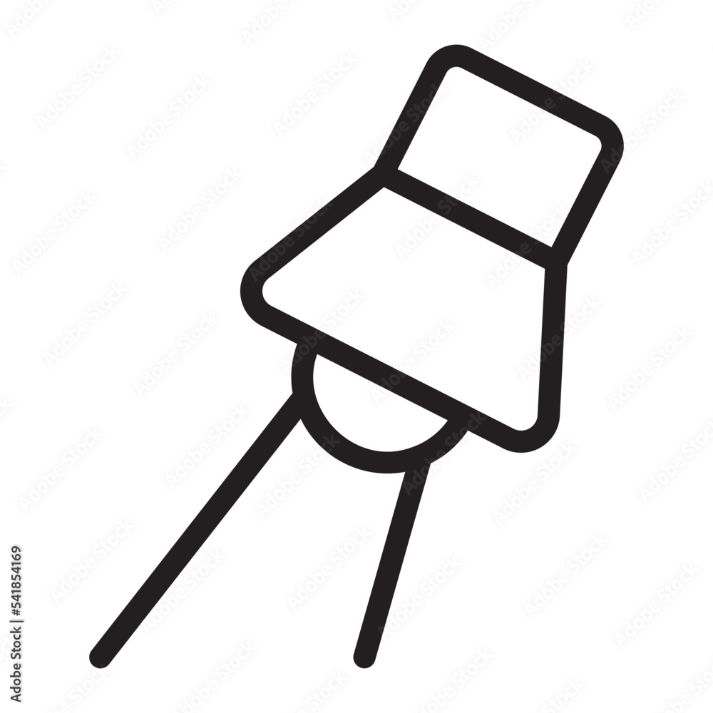 spotlight line icon Stock Vector | Adobe Stock