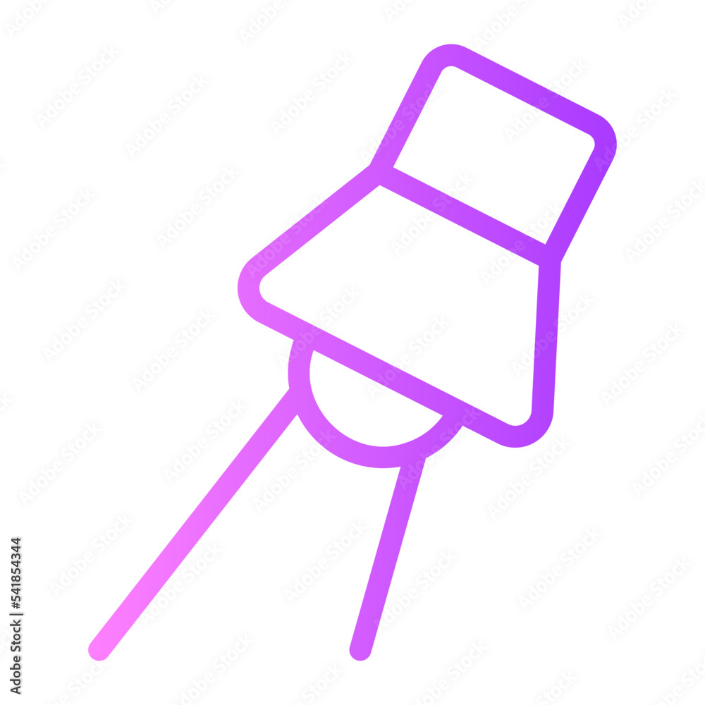 Vecteur Stock spotlight gradient icon | Adobe Stock