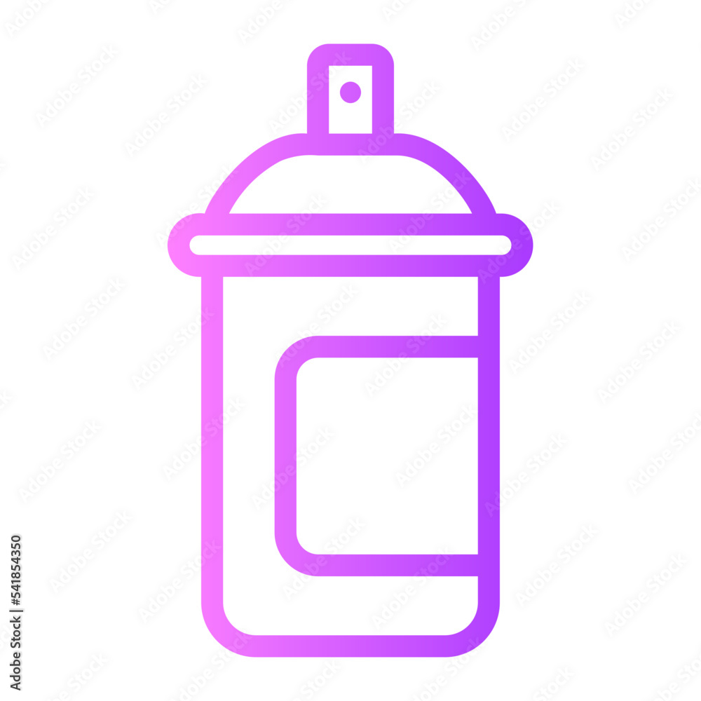 spray can gradient icon Stock Vector | Adobe Stock