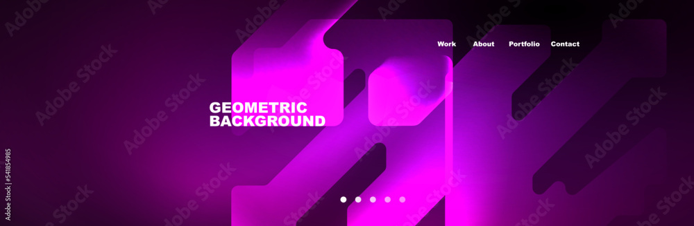 Neon light shiny high-speed technology abstract background. Movement ...