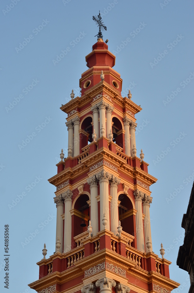 Salta, Argentina: Basílica San Francisco de la ciudad de Salta en el ...