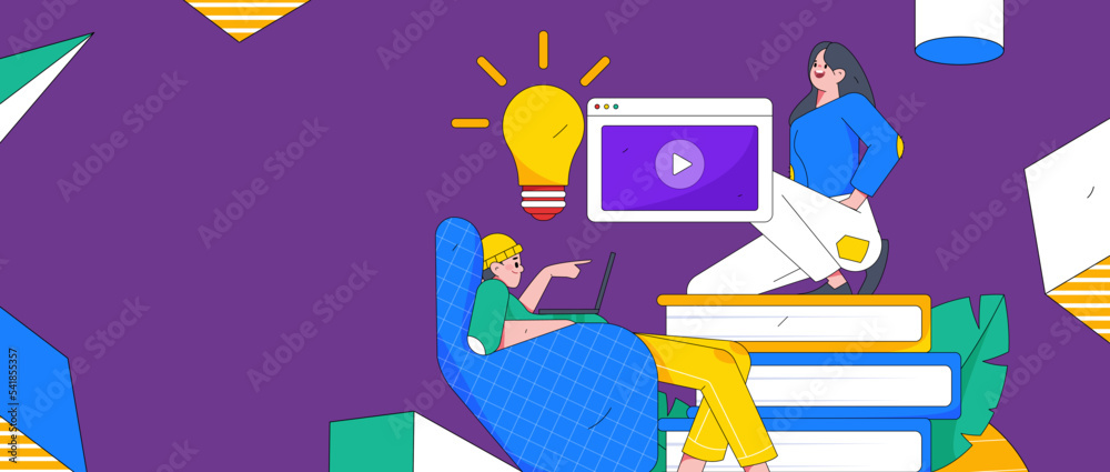 Reading learning remote online education through online classes flat ...