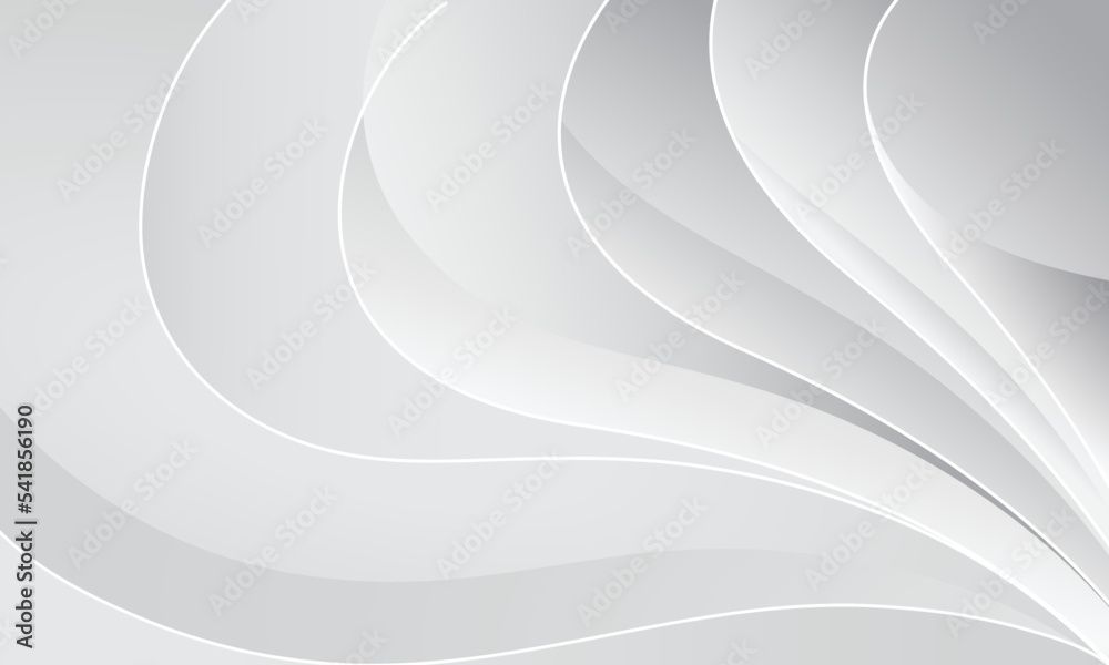 White 3D Abstract Background Collection 3. Vector. Abstract Background ...