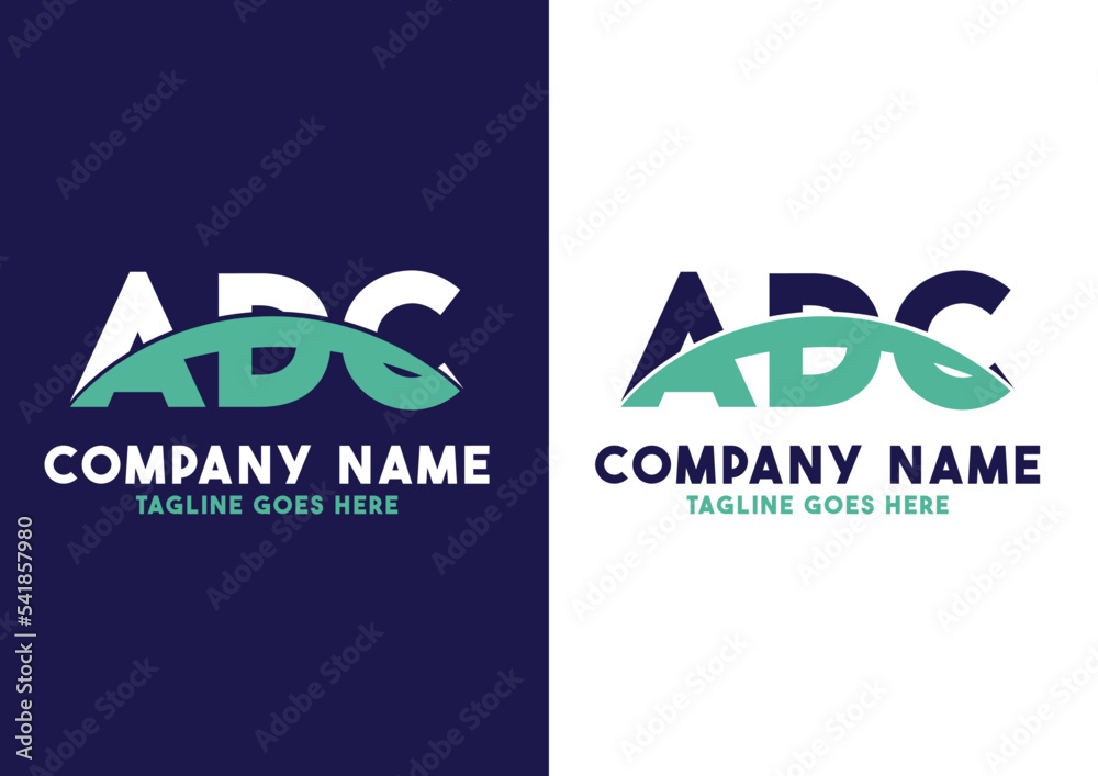 Letter ADC logo design vector template, ADC logo Stock Vector | Adobe Stock