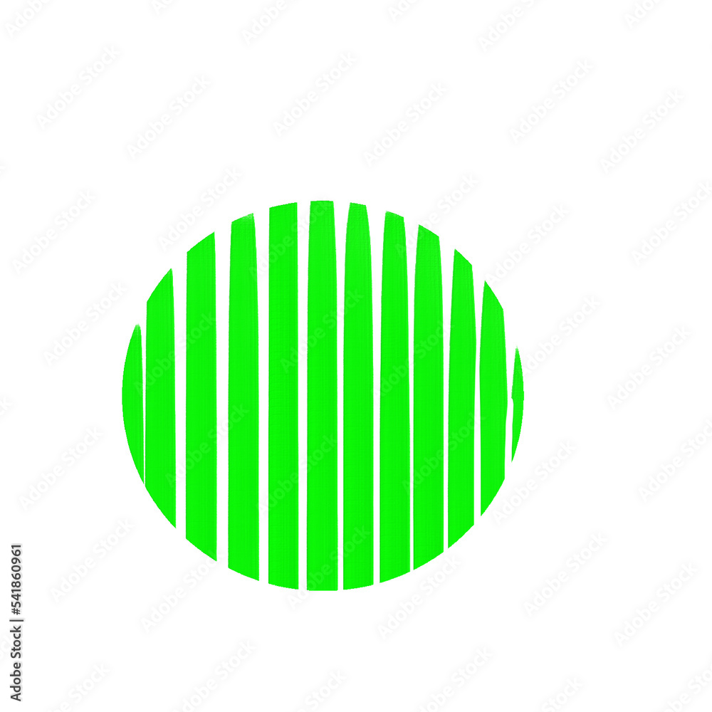 circle line_green neon Stock Illustration | Adobe Stock