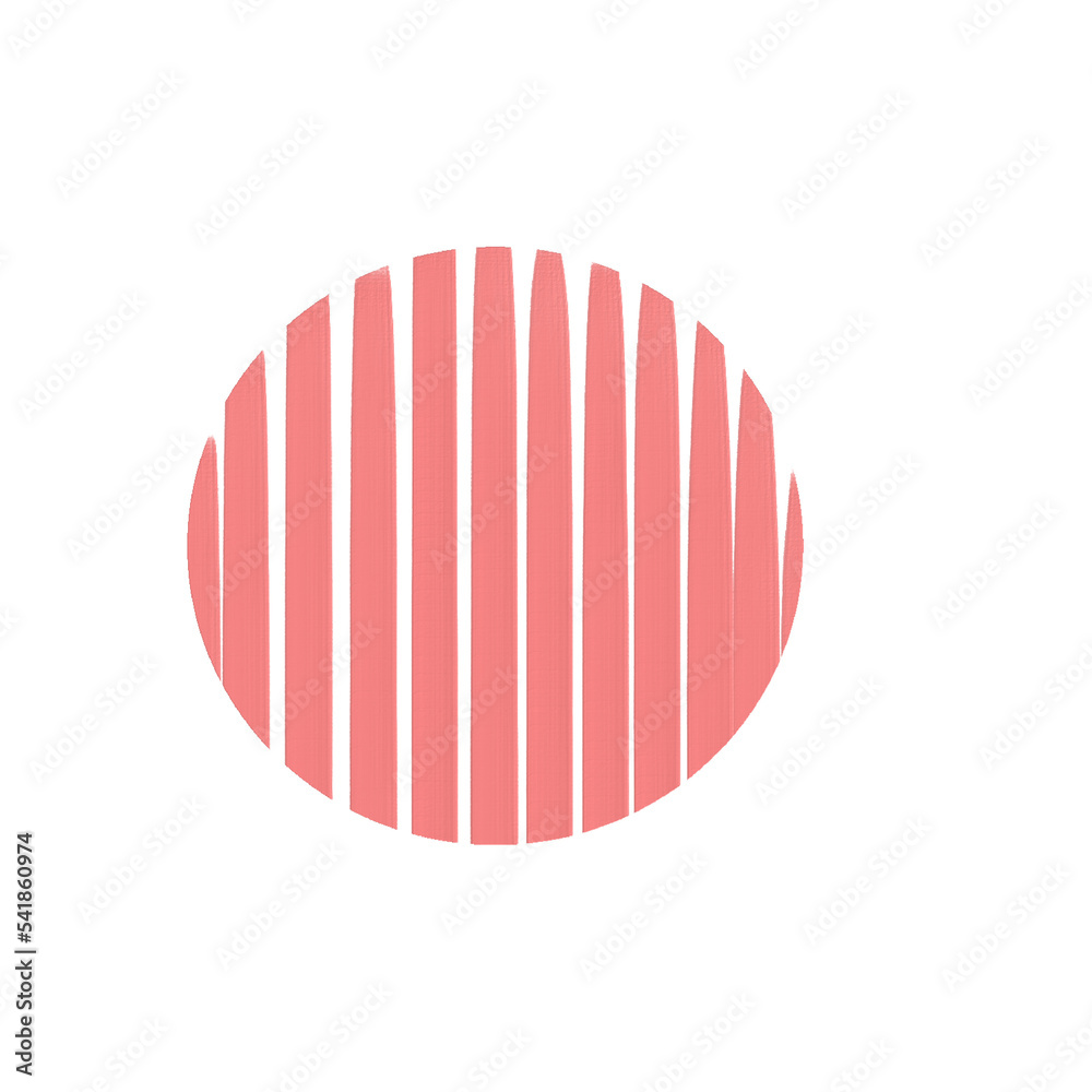 circle line_pink peach Illustration Stock | Adobe Stock