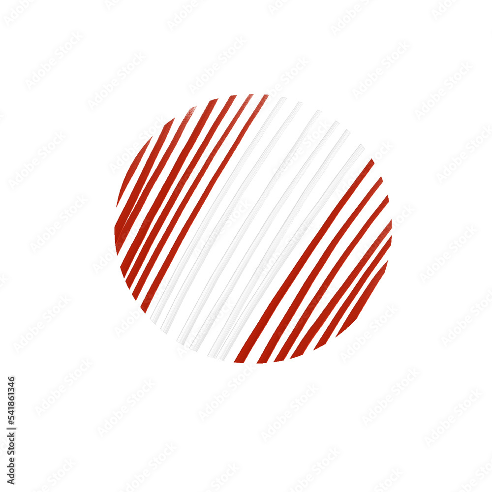 circle pattern line_white red Stock Illustration | Adobe Stock