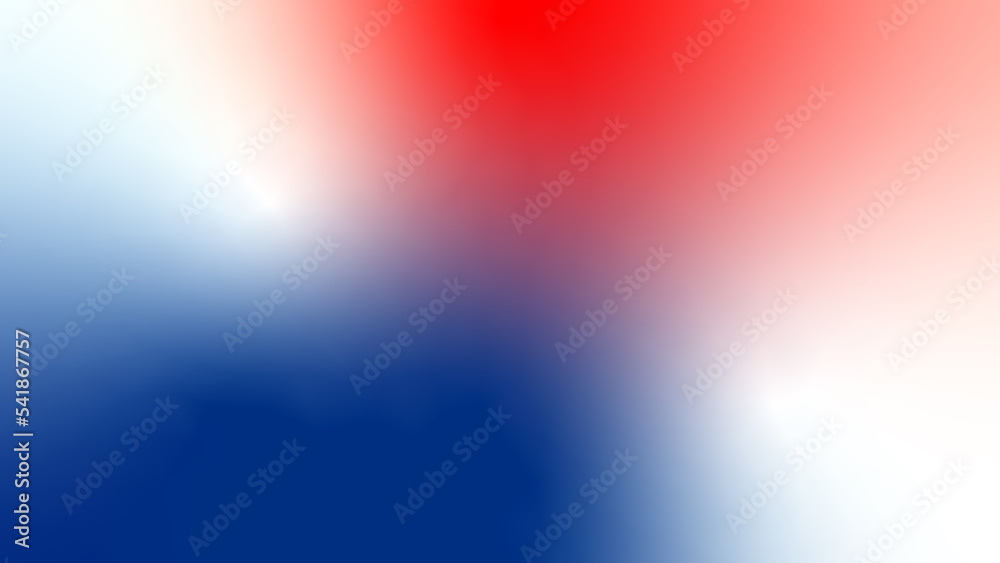 abstract red white blue tricolor flag gradient background Stock ...