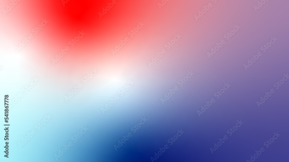 abstract red white blue tricolor flag gradient background Stock ...