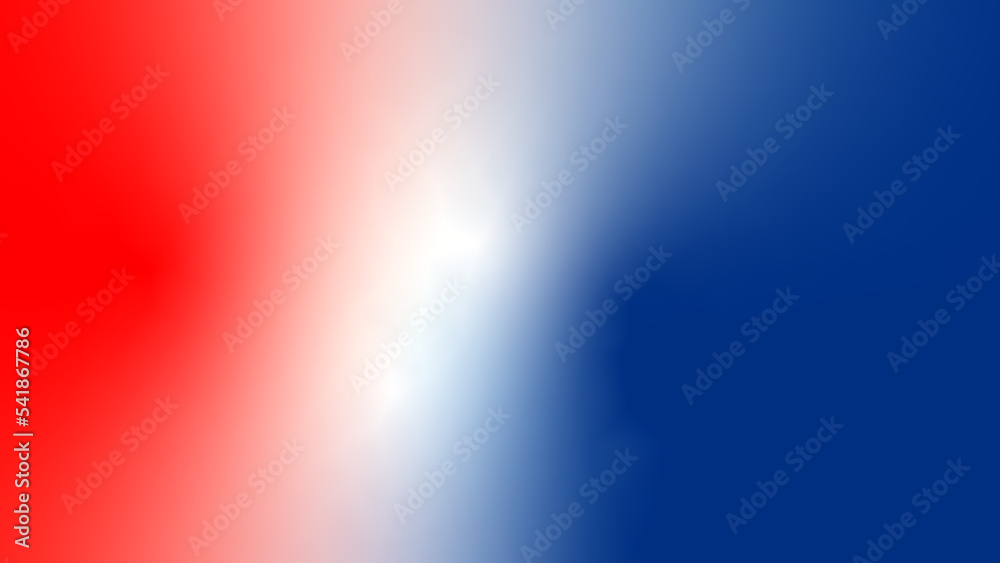 abstract red white blue tricolor flag gradient background Stock ...